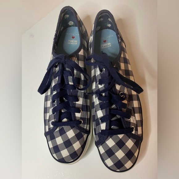 Draper James | Shoes | Keds Draper James Size Triple Kick Dolly Check ...
